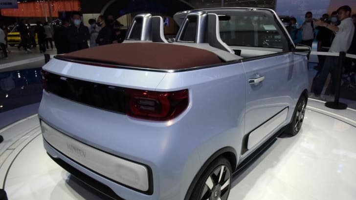 Wuling Hongguang Mini EV Cabrio convertible concept revealed in ...