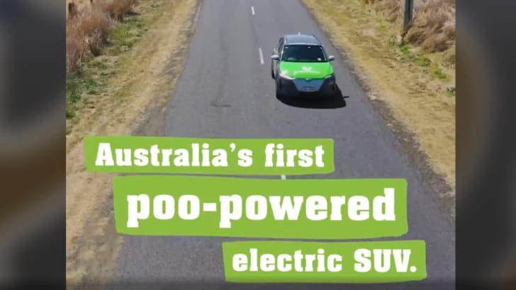 Electric car powered by poo unveiled by Queensland sewage treatment ...