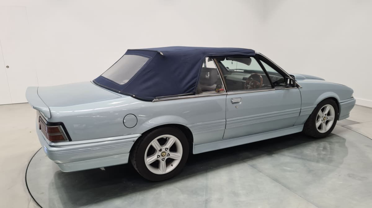 Unique Holden Commodore VL ‘Walkinshaw’ convertible offered for sale ...
