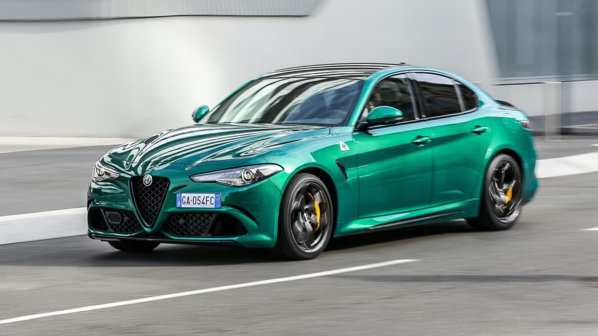 2026 Alfa Romeo Giulia Quadrifoglio imagined with electric power – revRebel