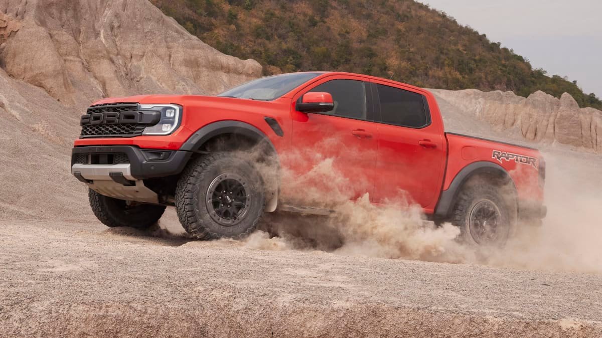 2023 Ford Ranger Raptor revealed with twin-turbo V6 petrol, due later ...