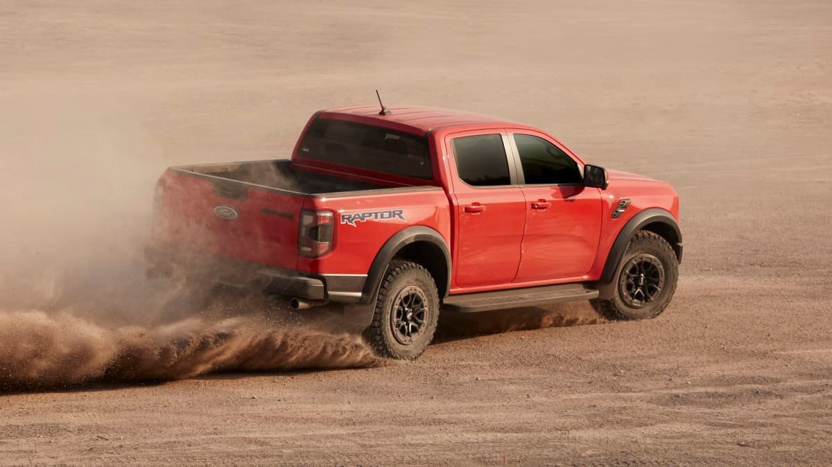 2023 Ford Ranger Raptor revealed with twin-turbo V6 petrol, due later ...