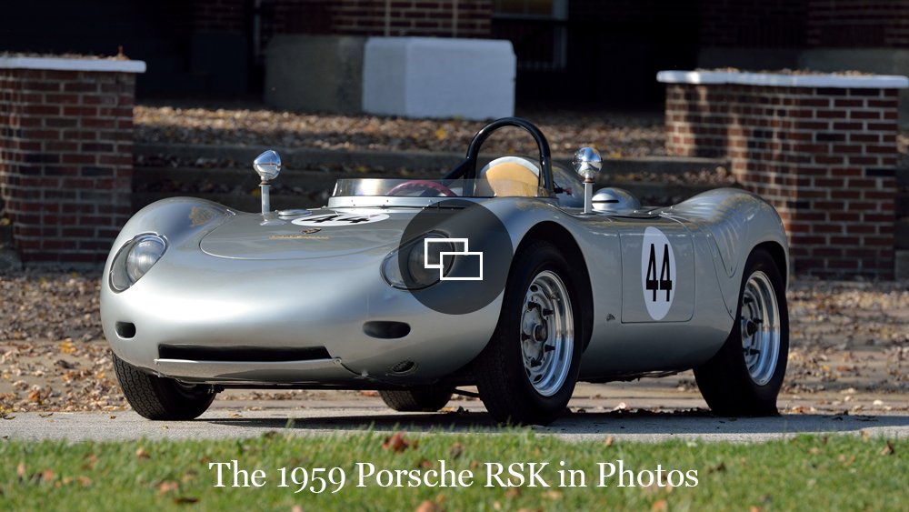 This Rare 1959 Porsche That Raced in the Congo Now Heads to Auction ...