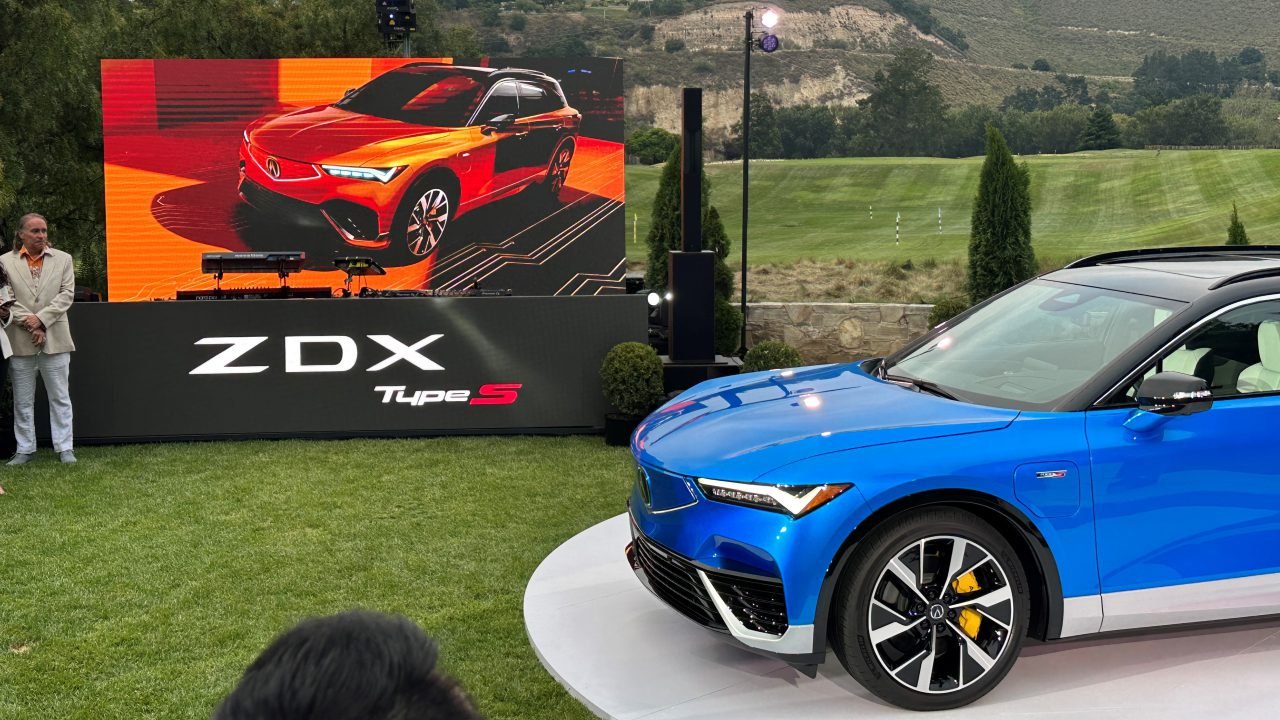 Production Version of Acura ZDX Electric Crossover Shown in Monterey ...