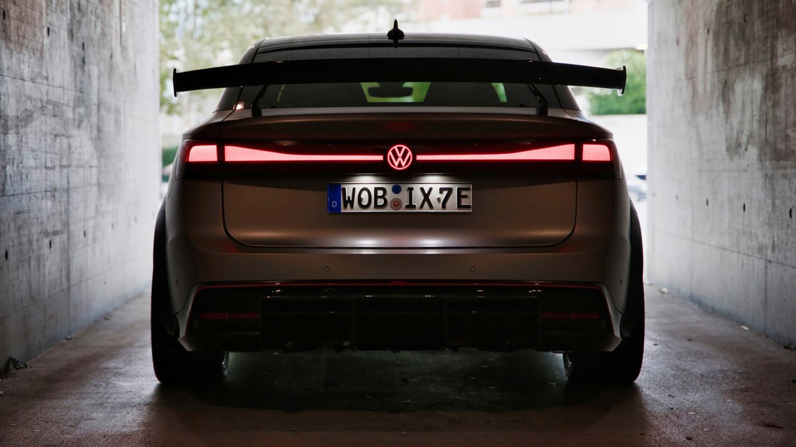 Volkswagen ID.X Performance electric-car concept targets Tesla Model 3 ...
