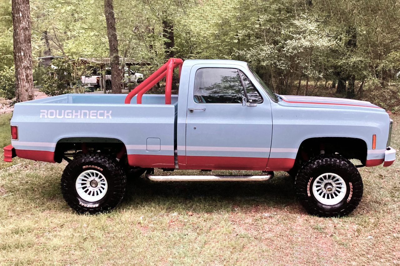 1980 Chevy K10 Houston Oilers tribute pickup – revRebel