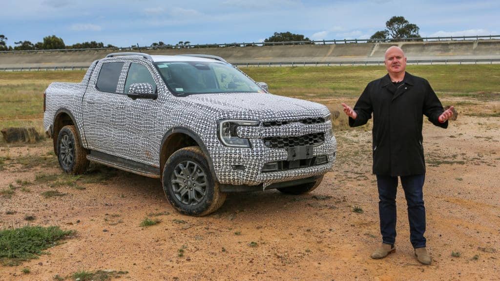2023 Ford Ranger Wildtrak TDV6 prototype test drive – revRebel