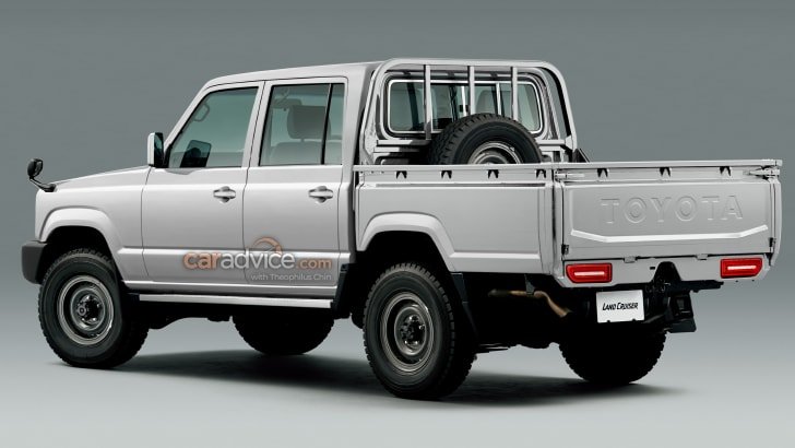 2025 Toyota LandCruiser 170 Series dual-cab ute imagined – revRebel