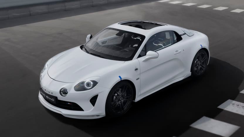 Alpine A110 E-ternite sports car previews electric future – revRebel