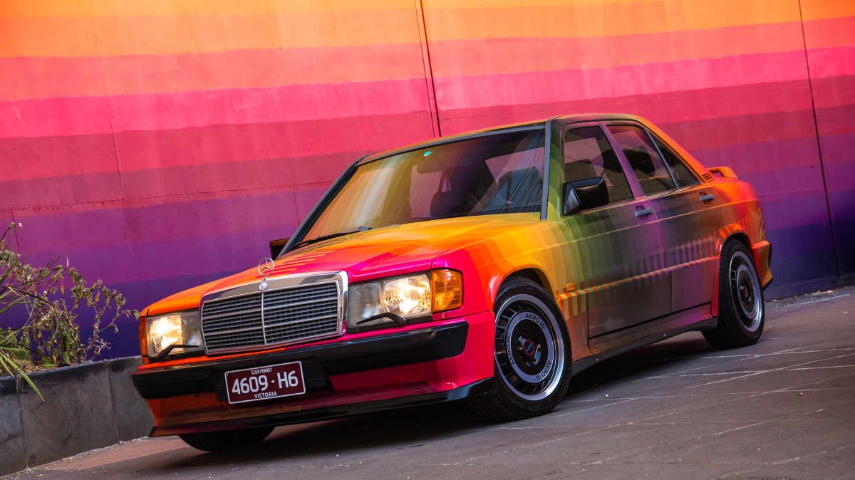 Australian artist DREZ creates one-off Mercedes-Benz 190E 2.3-16 ...
