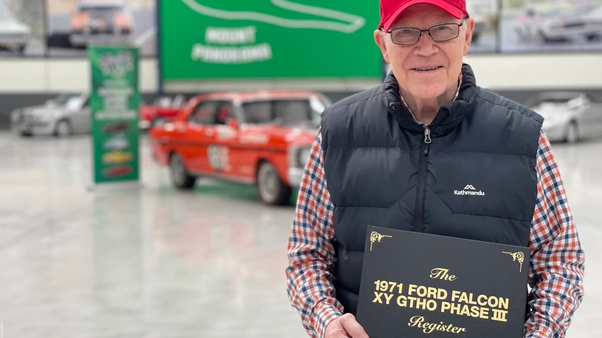 Ford Falcon GTHO Phase III book signed by Allan Moffat sells for ...