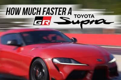 Here’s How Much Faster A Toyota GR Supra Is With Just an ECU Tune And ...