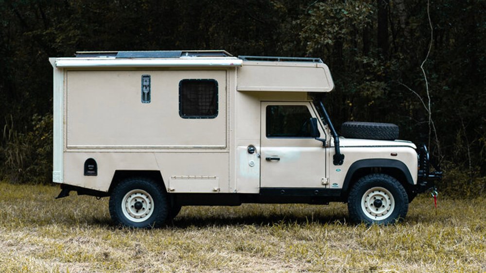 Osprey Turned a Land Rover Defender 130 Into a Rugged Overland Camper ...