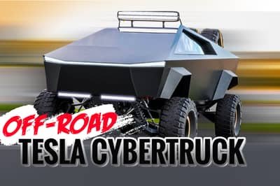 Rendering: An Off-Road Tesla Cybertruck With the Angles to go Anywhere ...