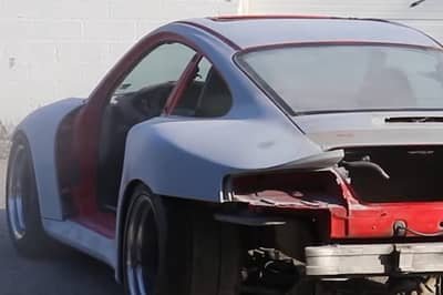 This Custom Porsche 996 Slant Nose Is Getting a Porsche 935-inspired ...