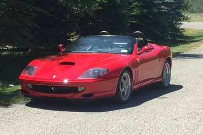 This Rare 550 Barchetta Is The Last Front-Engined V-12 Ferrari! – revRebel