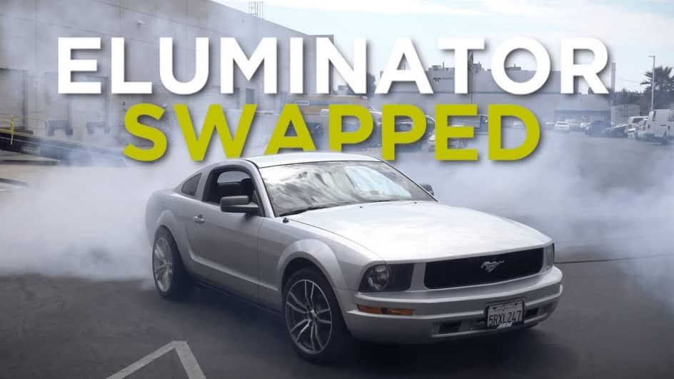 Video: Ford Mustang receives world’s first ‘Eluminator’ electric motor ...