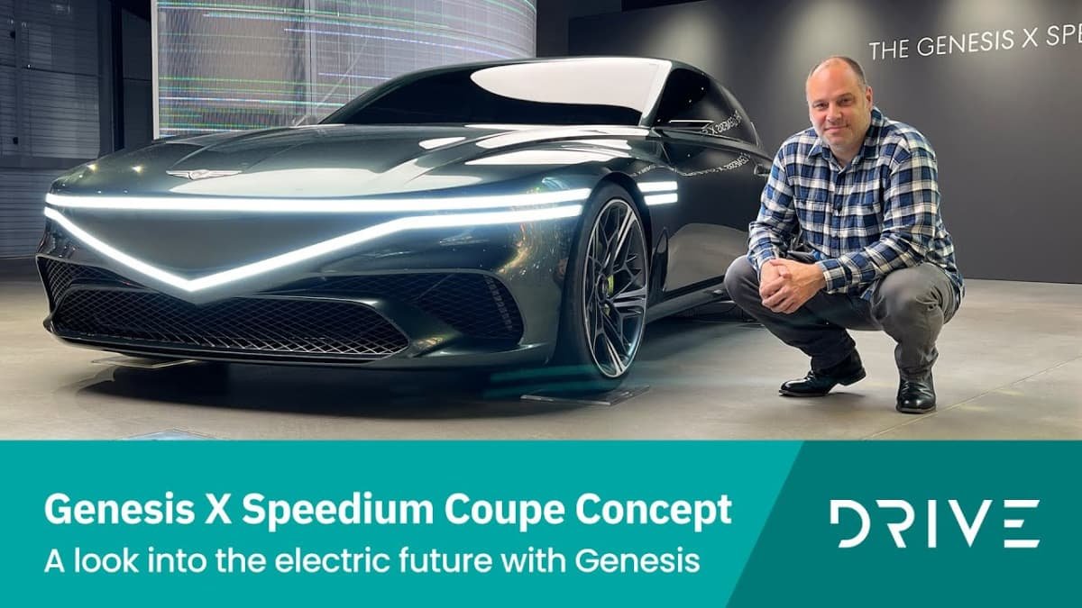 Video: Genesis X Speedium Coupe concept revealed, arrives in Australia ...