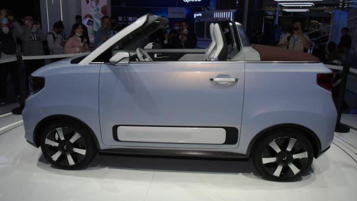 Wuling Hongguang Mini EV Cabrio convertible concept revealed in ...
